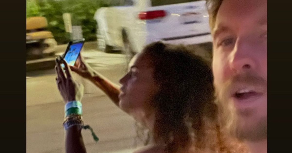 Calvin Harris shares first selfie with fiancée Vick…