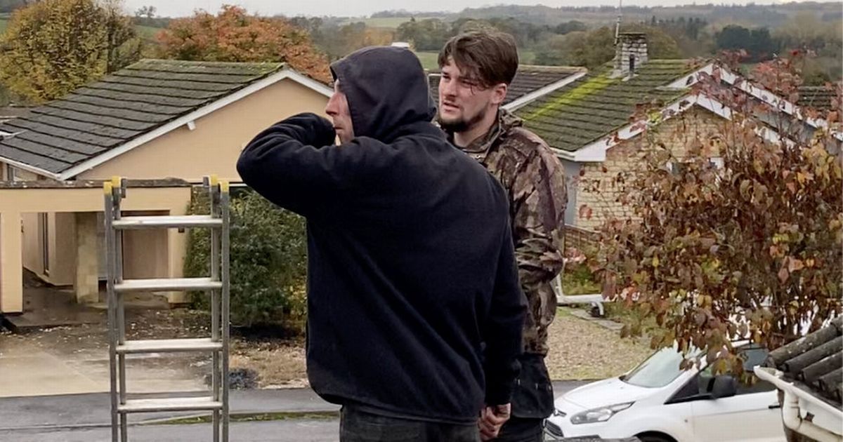 Sickening video shows cowboy builders filming…