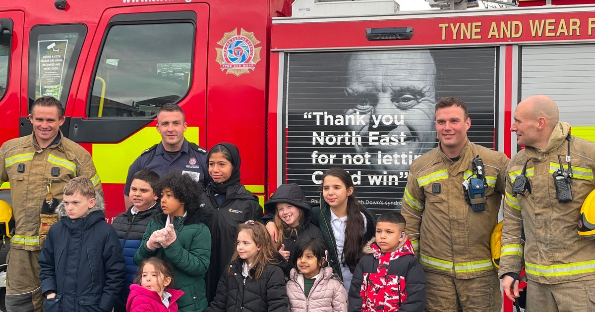 Deaf pupils teach Newcastle firefighters lifesaving…