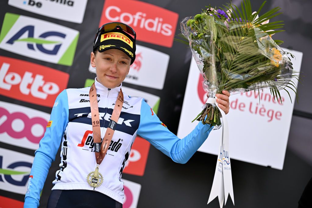 Gaia Realini the real deal at Flèche Wallonne