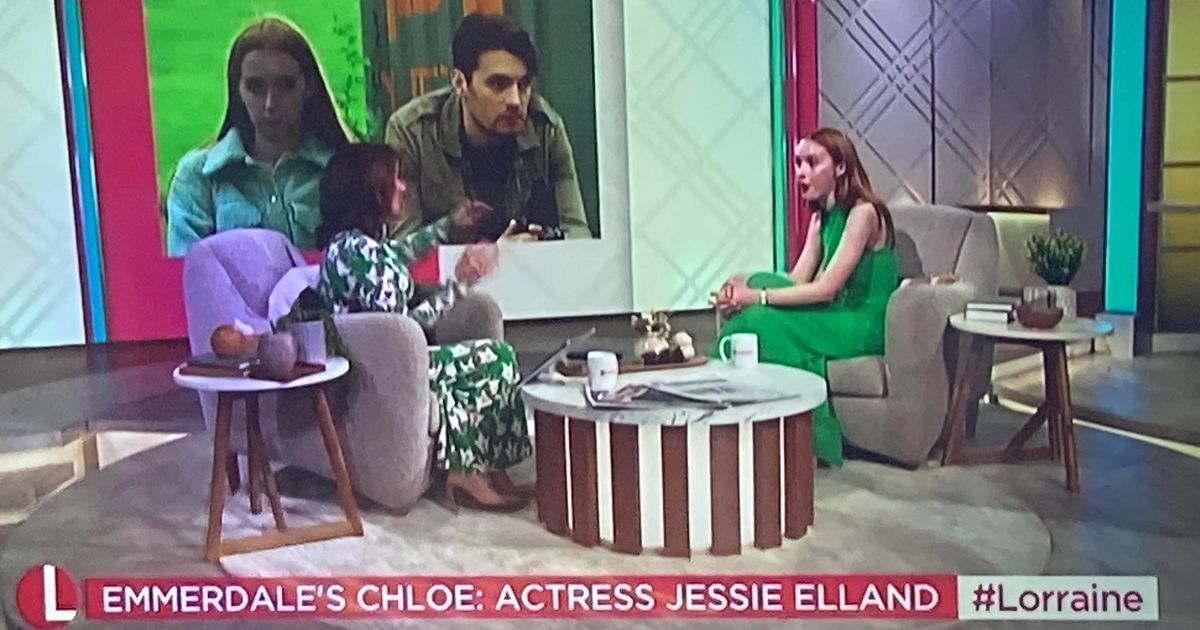 Emmerdale star Jessie Elland gives Lorraine Kelly…