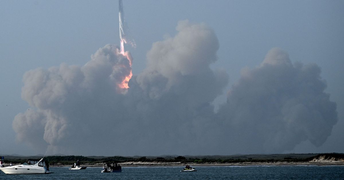 Elon Musk’s SpaceX Starship rocket blows up just…