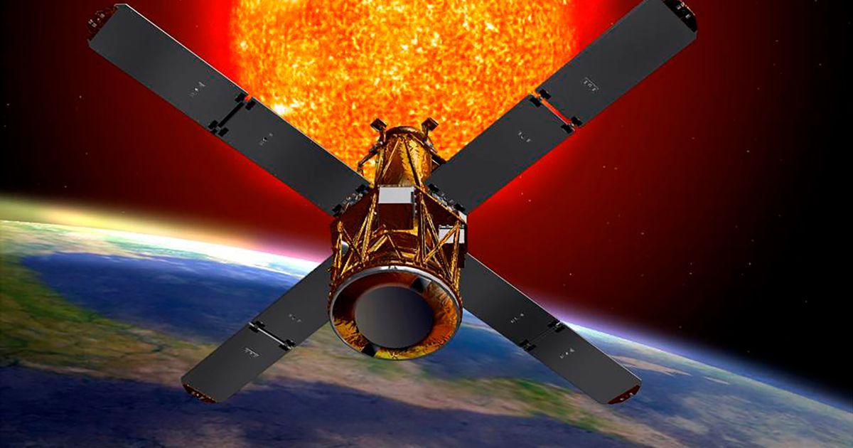 Decades-old NASA satellite CRASHES down to Earth and…