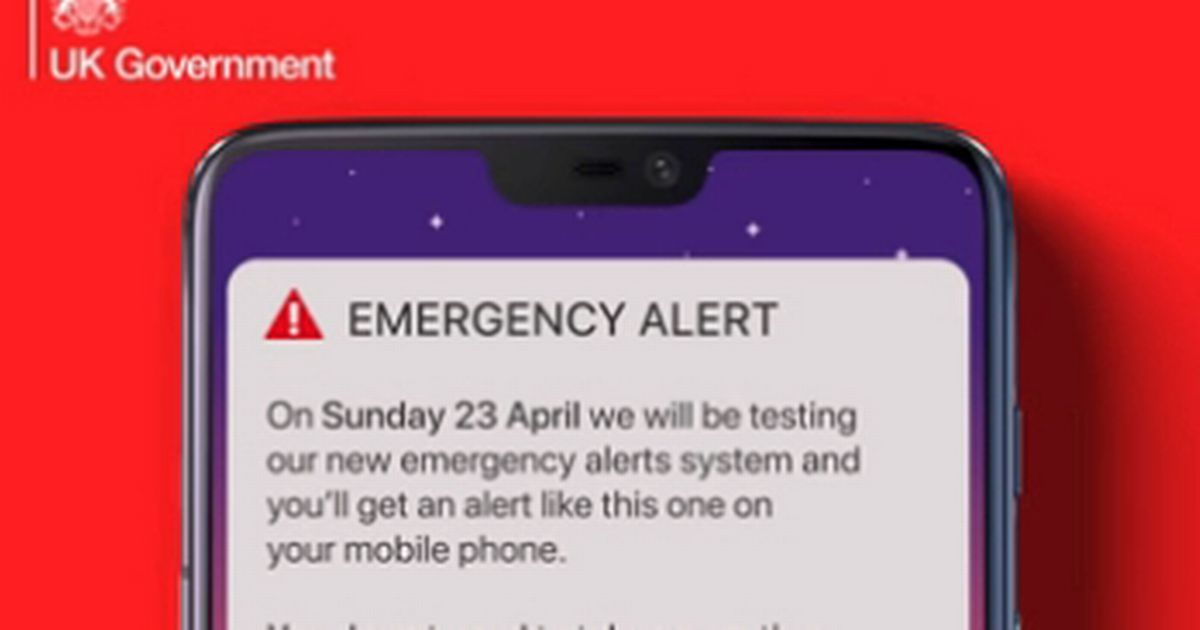 What is the UK Emergency Alert and why am I getting it…