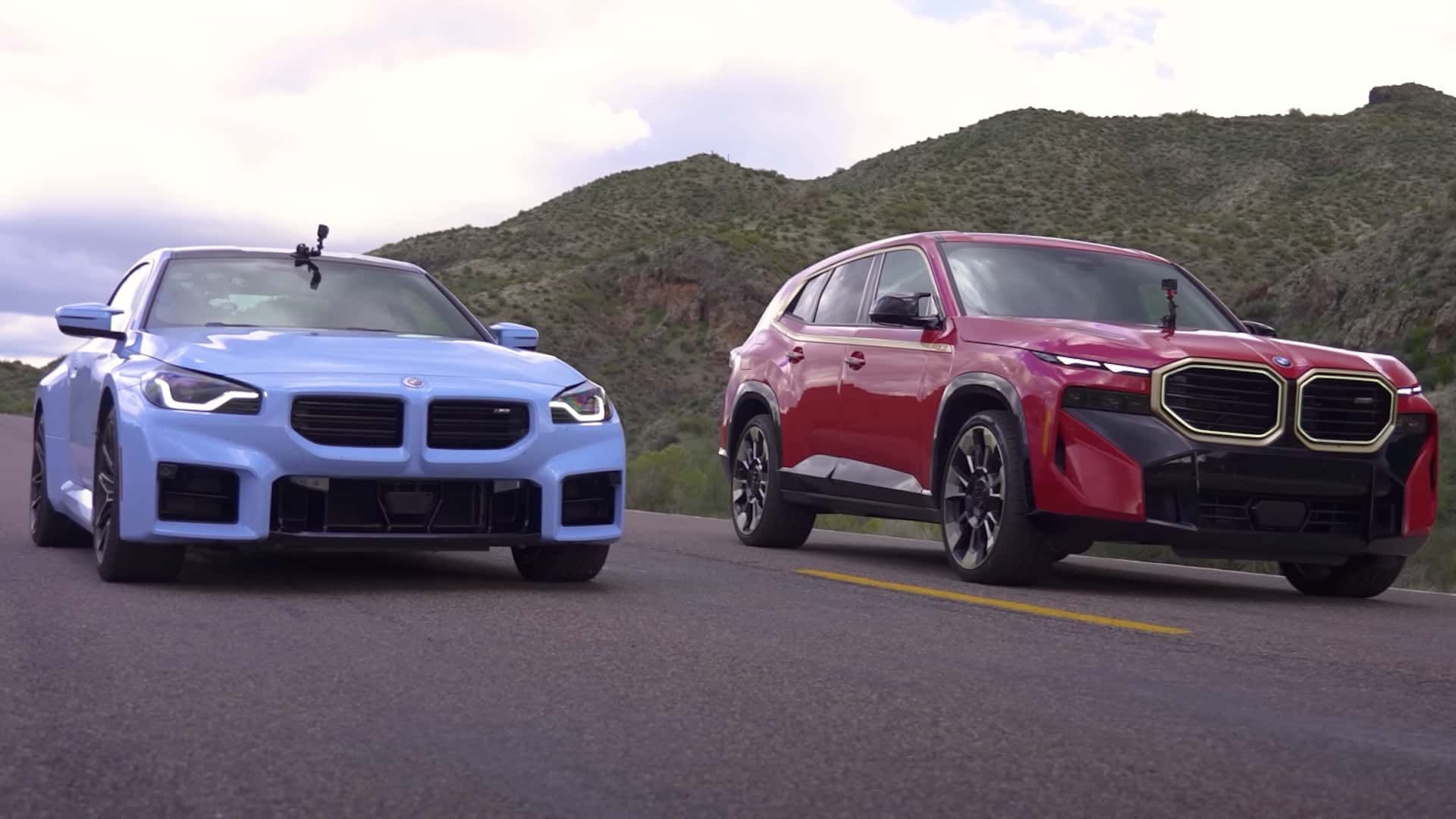 2023 BMW M2 Challenges XM Hybrid SUV In A Drag Race…