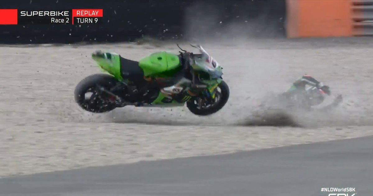 Jonathan Rea describes Assen crash as 'most graceful…