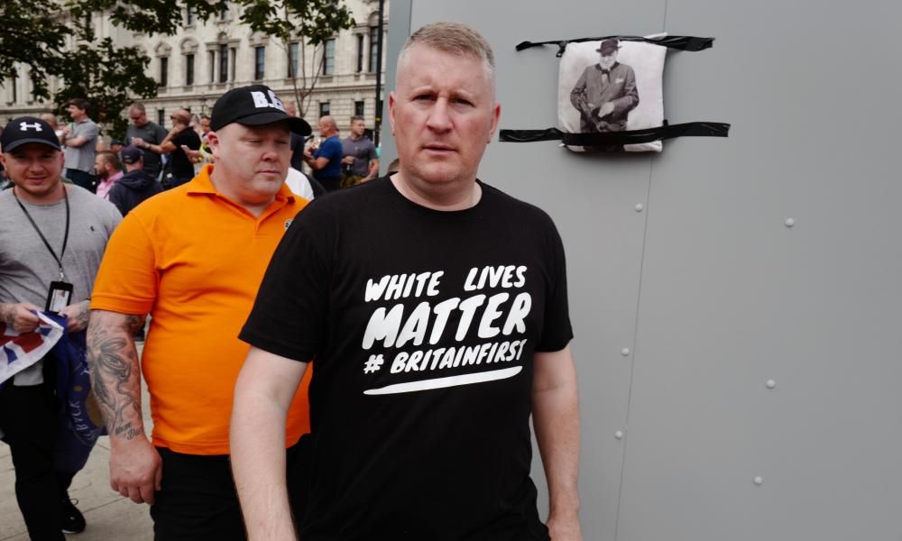 Far-right Britain First party given Twitter gold tick