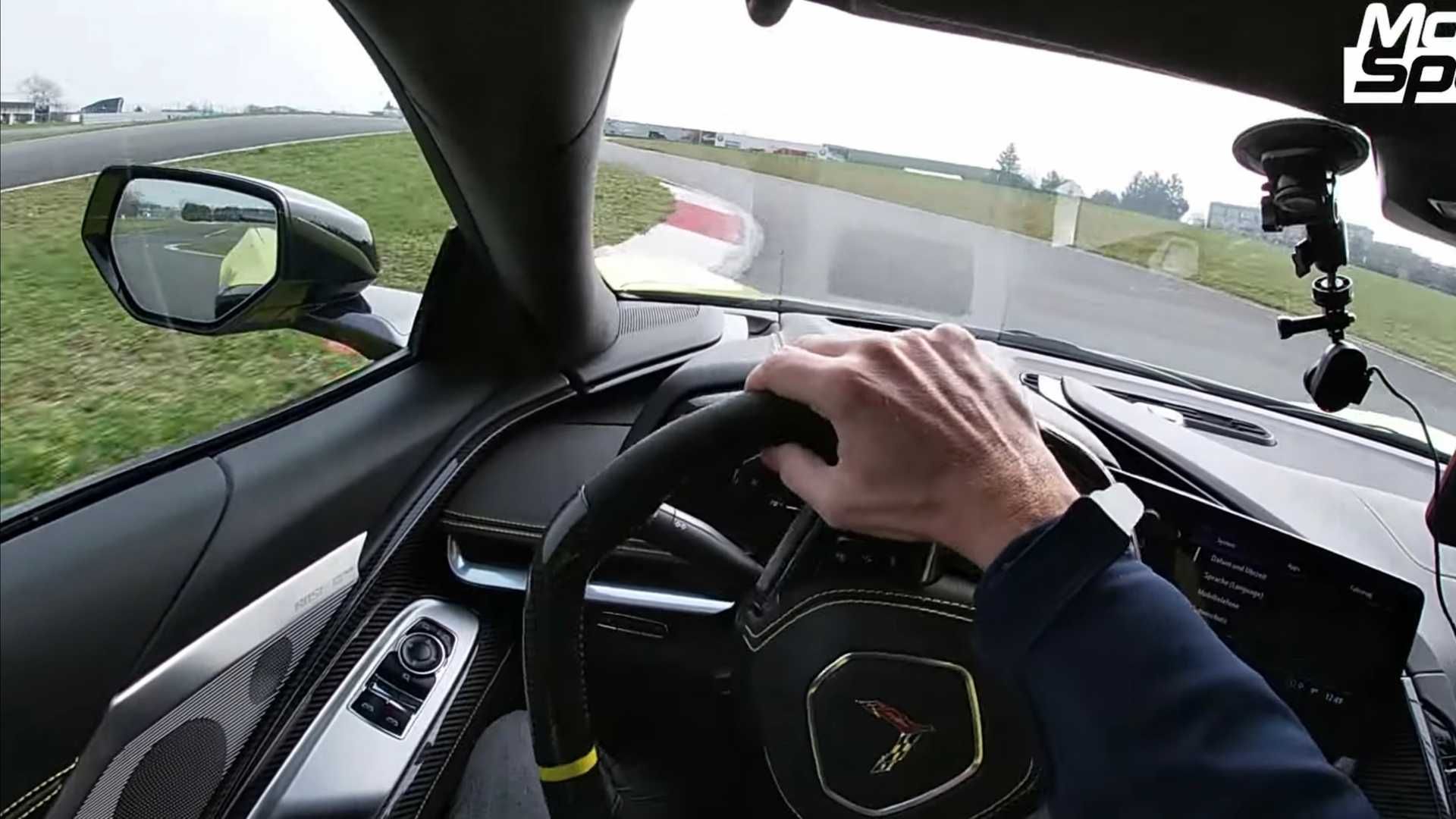 Watch Chevy Corvette Z06 Set Quick Lap Around…