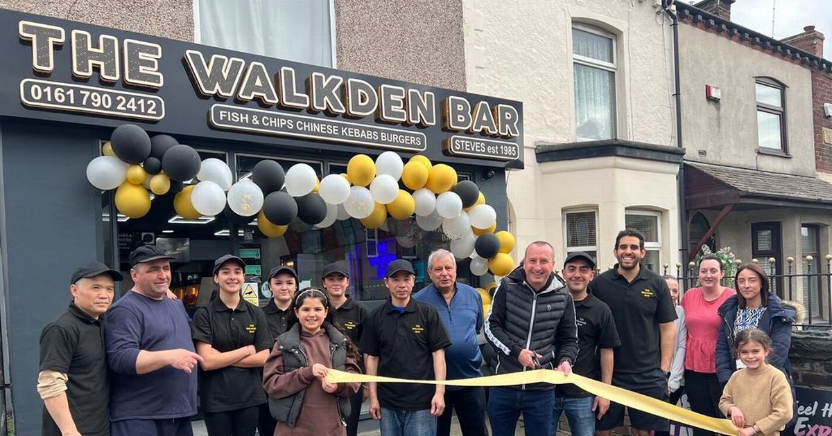 Corrie star Andy Whyment reopens famous Salford chippy…