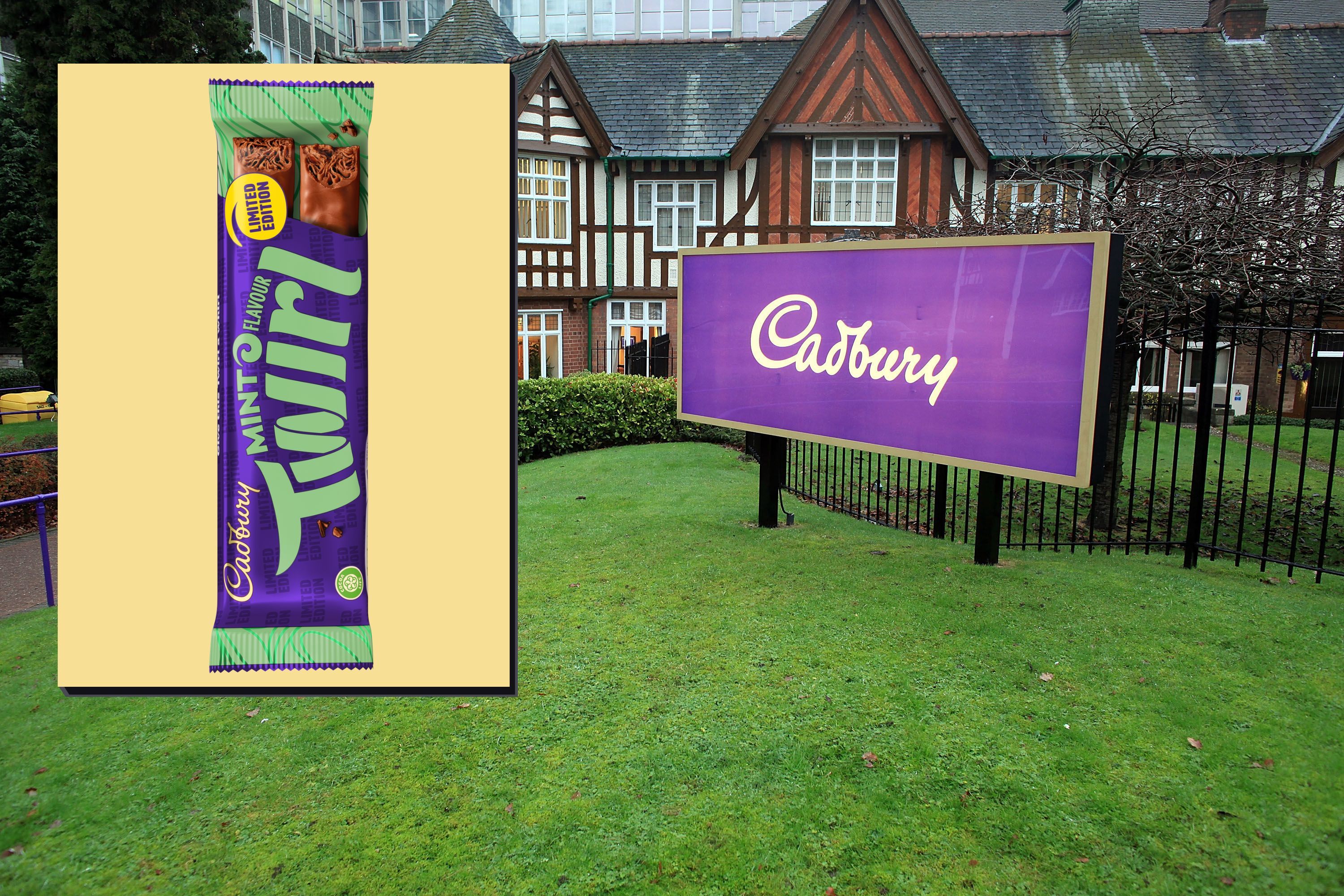 Mint Twirl is set to rival sell-out Cadbury orange…