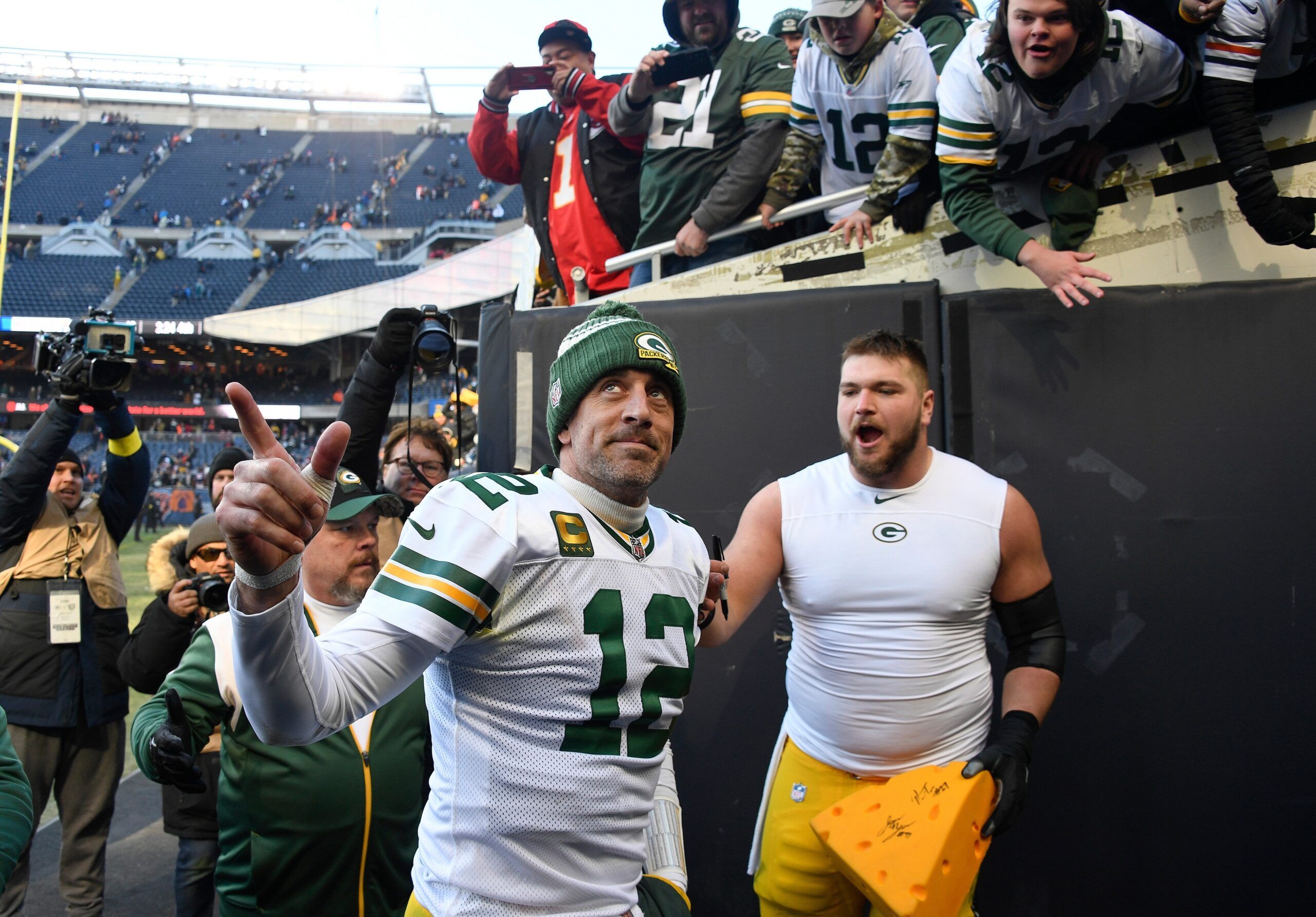 Aaron Rodgers had a heartfelt goodbye message to…