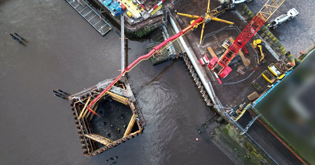 Fantastic images show Govan to Partick bridge progress…