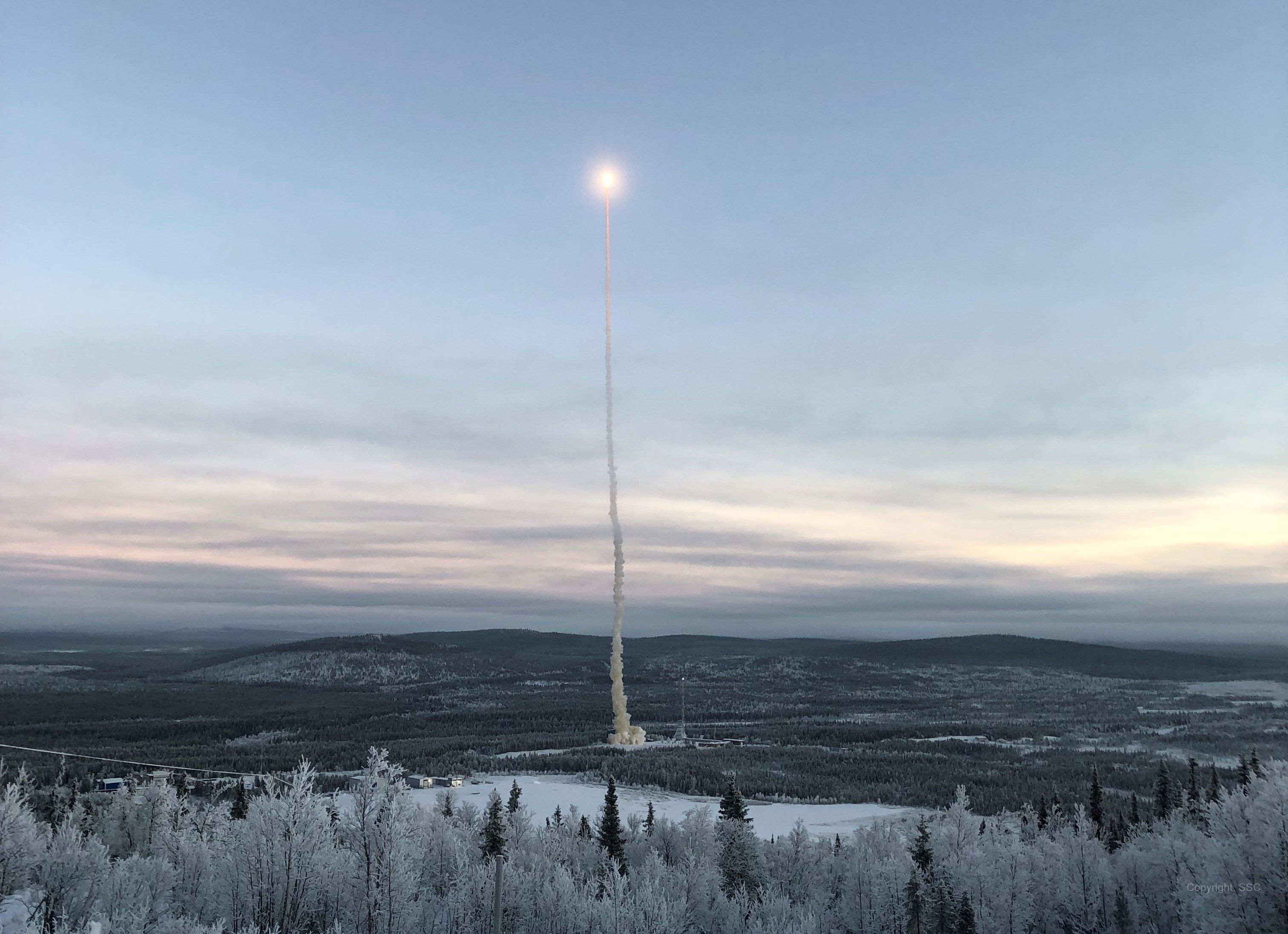Rocket launched from Sweden accidentally lands in…