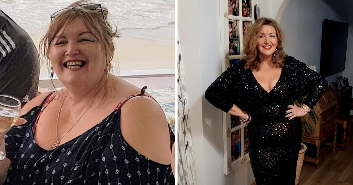 Woman lost eight stone after being told she was too…