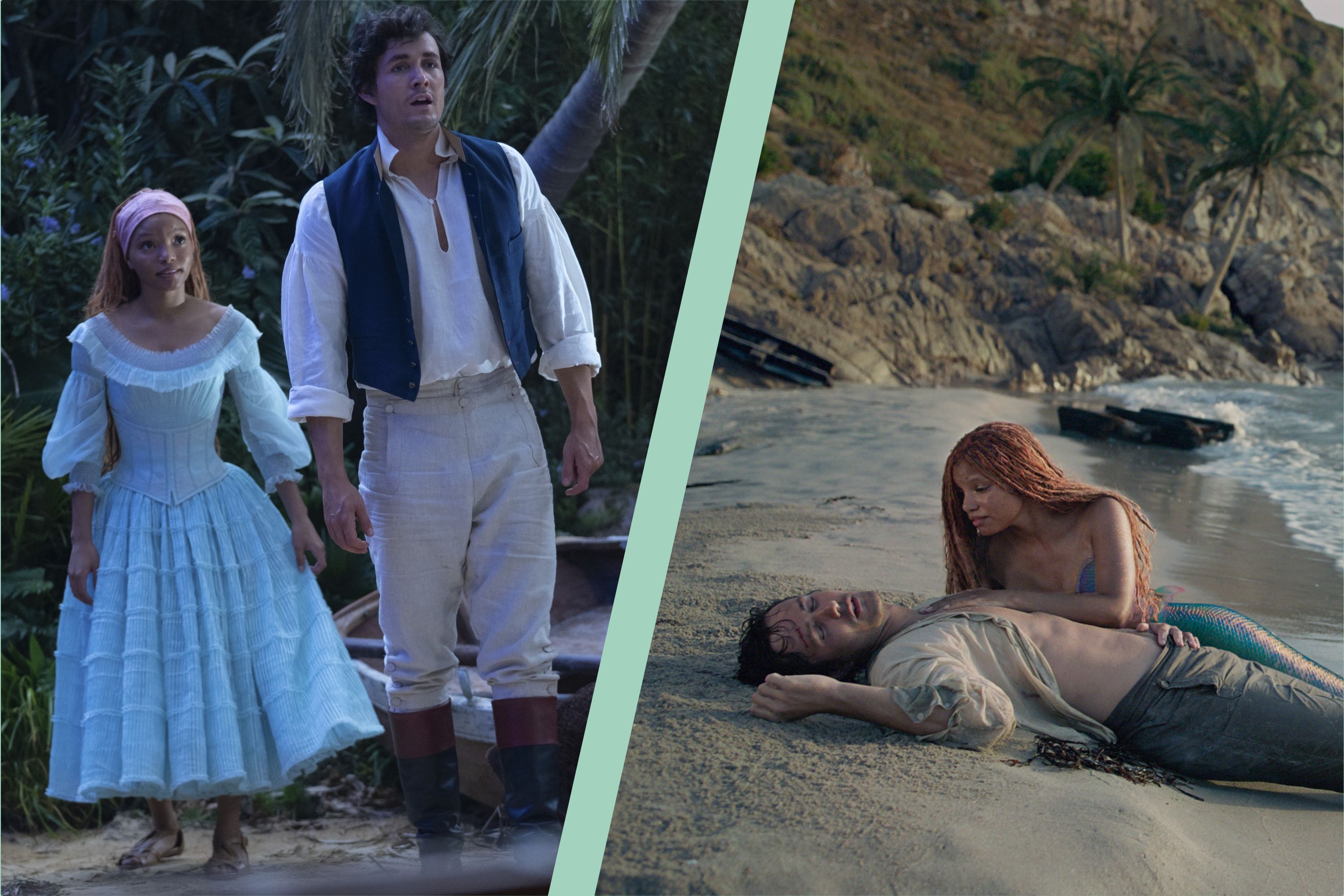 First-look of Disney's The Little Mermaid Ariel and…