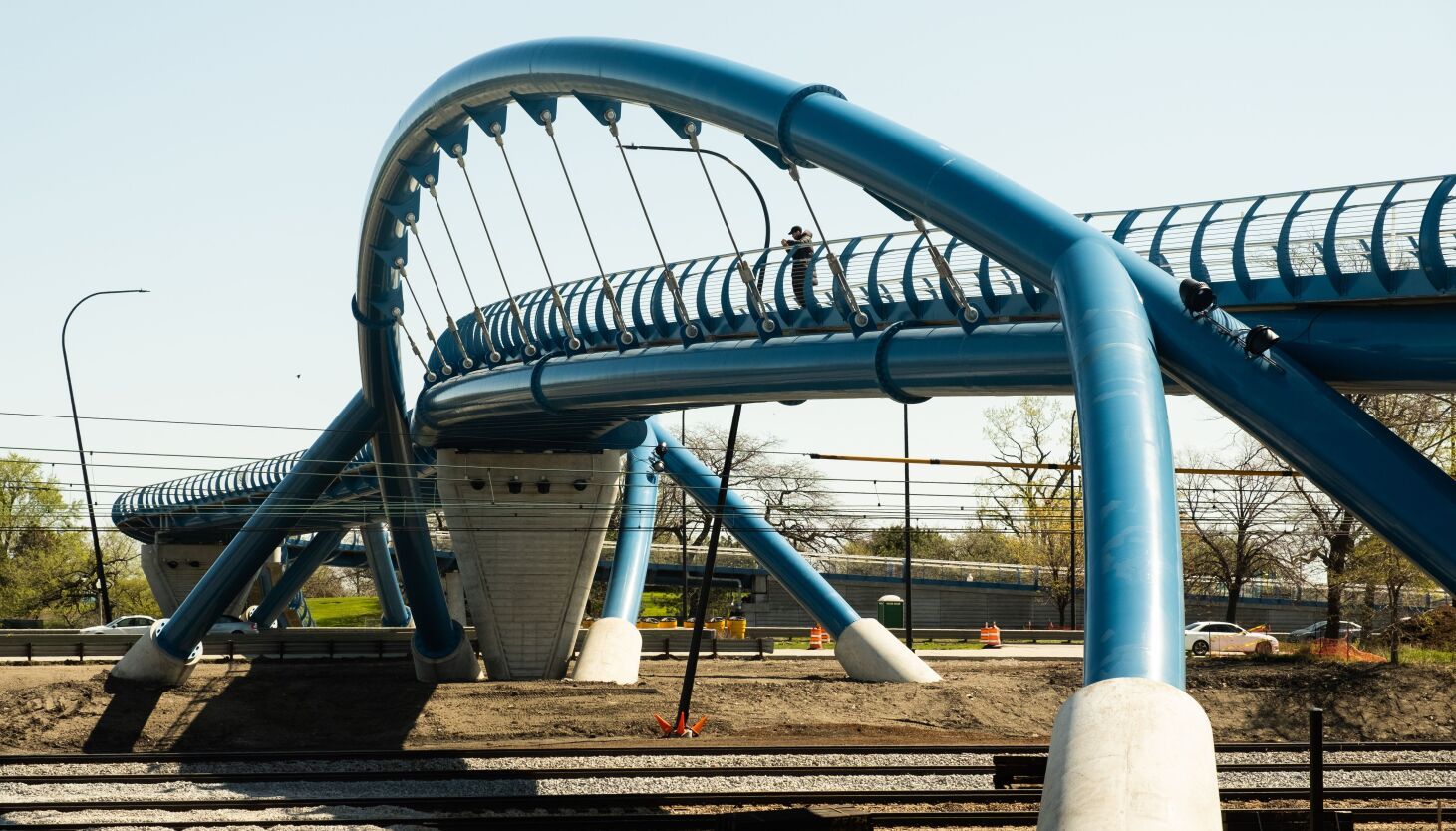 New, more accessible 43rd Street bridge opens in…