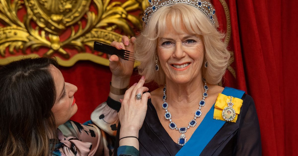 Hidden tribute to late Queen in new Camilla waxwork…