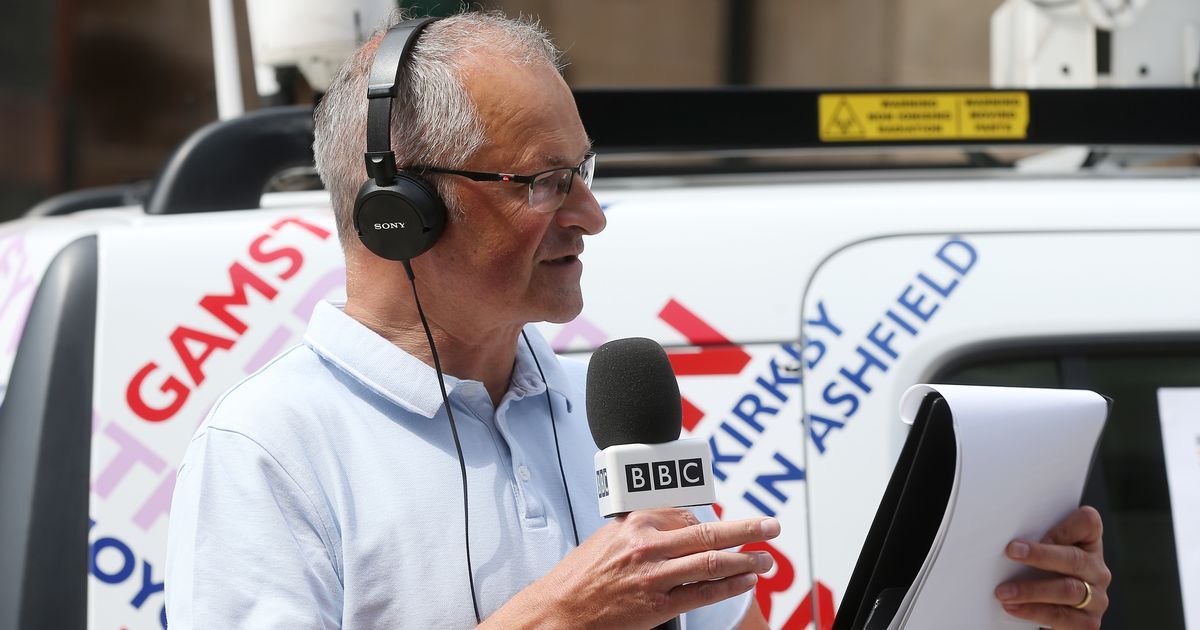 BBC Radio Nottingham host Mark Dennison announces he…