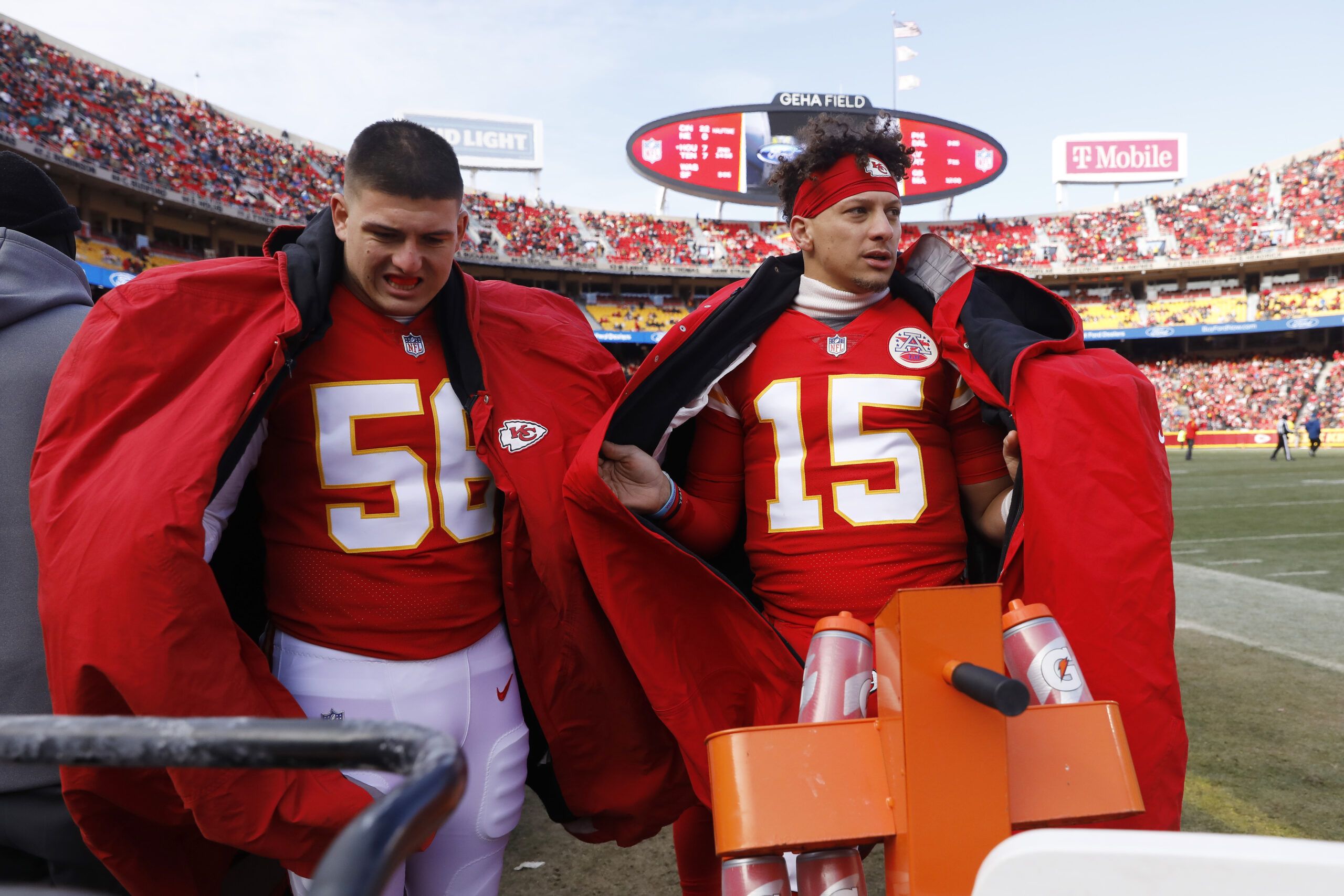 Chiefs QB Patrick Mahomes, DE George Karlaftis hyped…