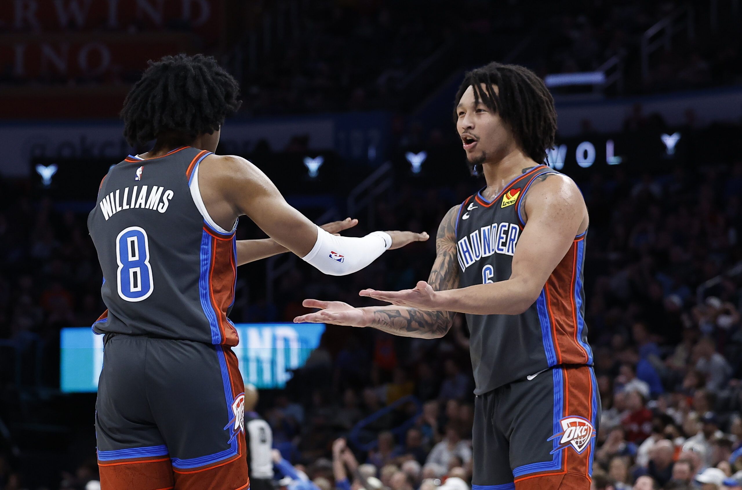 Jalen Williams is tired of the Jalen/Jaylin Williams…