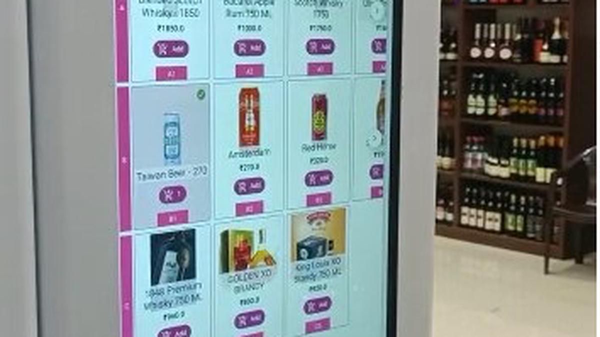 Tasmac introduces automatic liquor dispensing machine