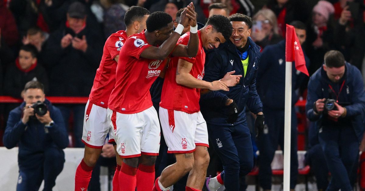 Unseen Nottingham Forest moments in Brighton win…