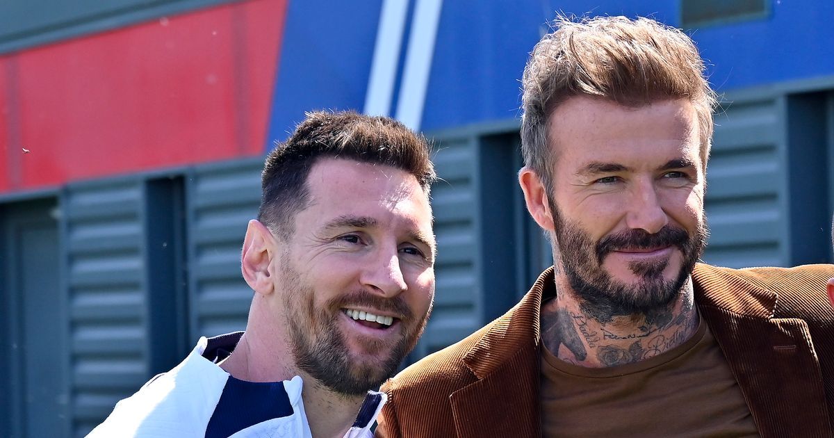 David Beckham pays visit to PSG as Inter Miami chase…