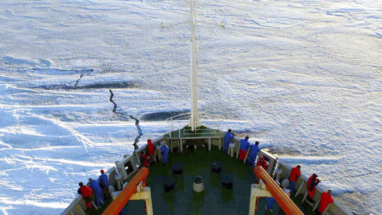 Construction of China's fifth base in the Antarctic…