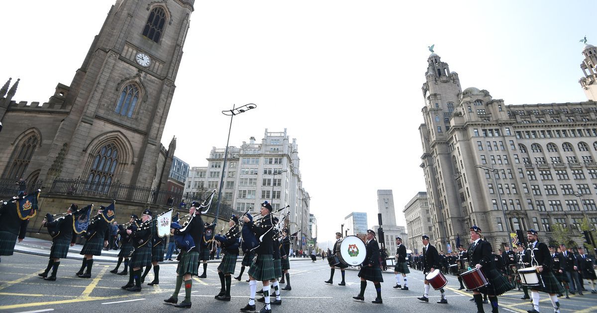 Hundreds line streets as parade takes over city centre