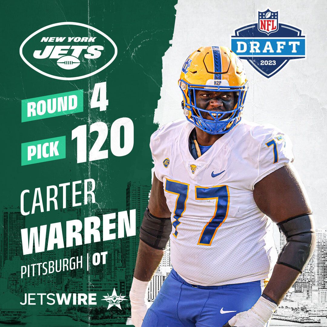 Instant analysis of Jets selecting Pitt OT Carter…