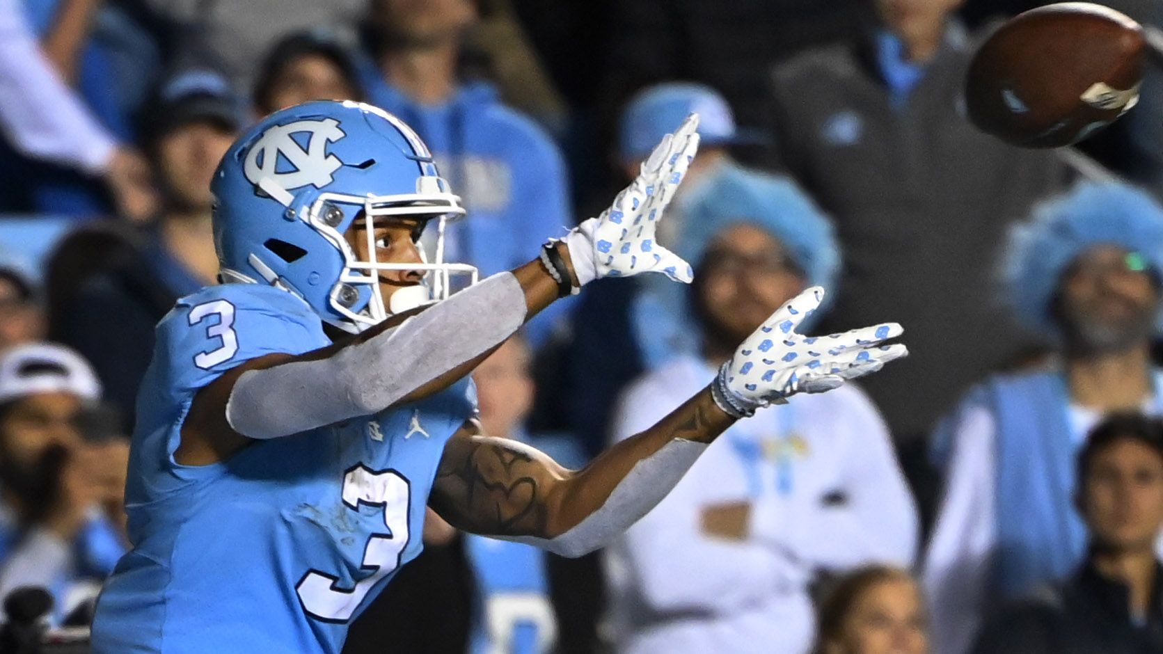 Lions select North Carolina WR Antoine Green in the…