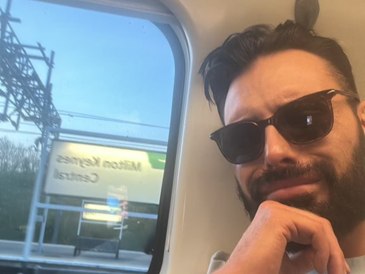 Rylan shares updates from chaotic train journey to get…