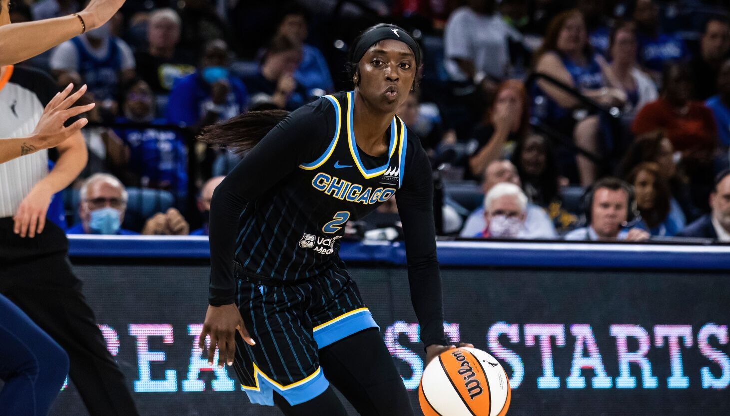 Kahleah Copper is more than comfortable in the…