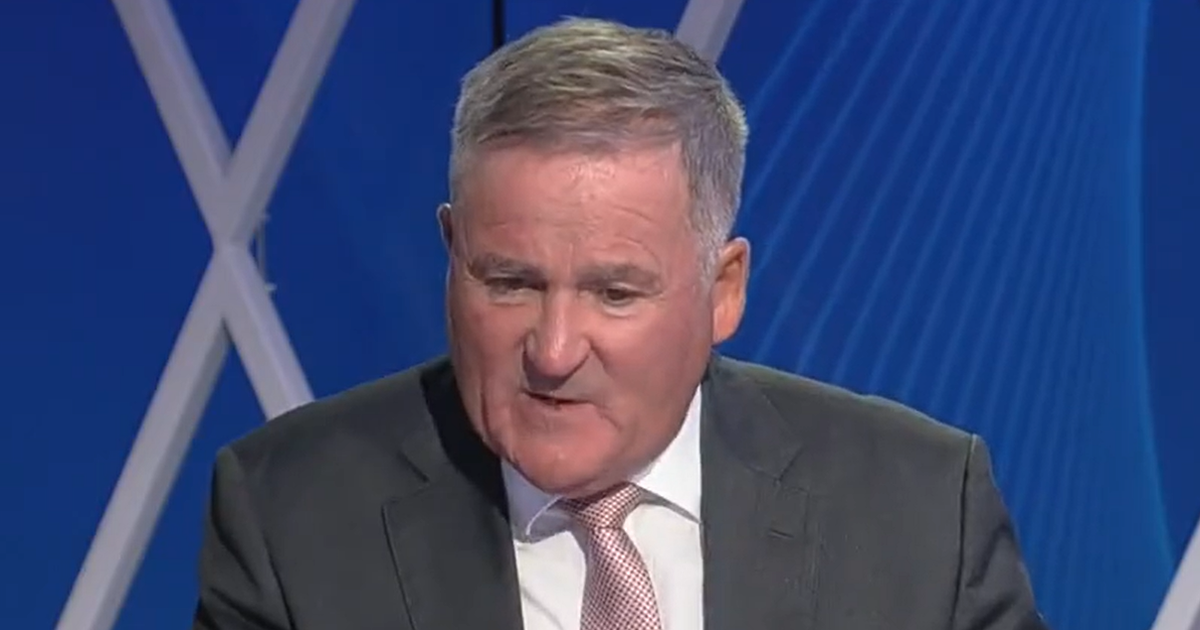Richard Keys argues with former Liverpool midfielder…