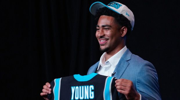Look: Panthers LB Brian Burns Dwarfs No. 1 Pick Bryce…