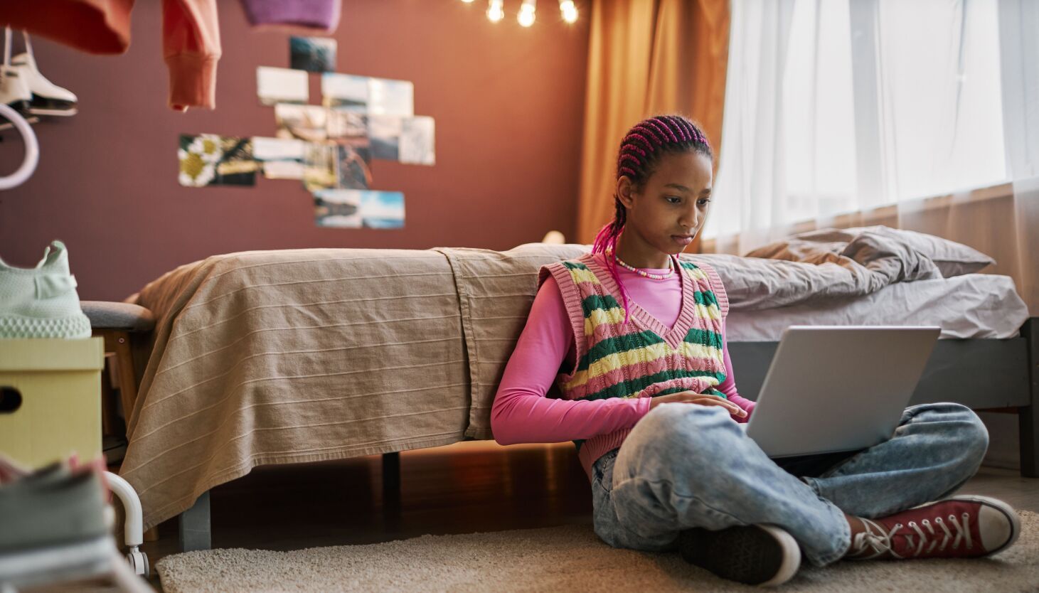 For teens of color, social media isn’t just about…