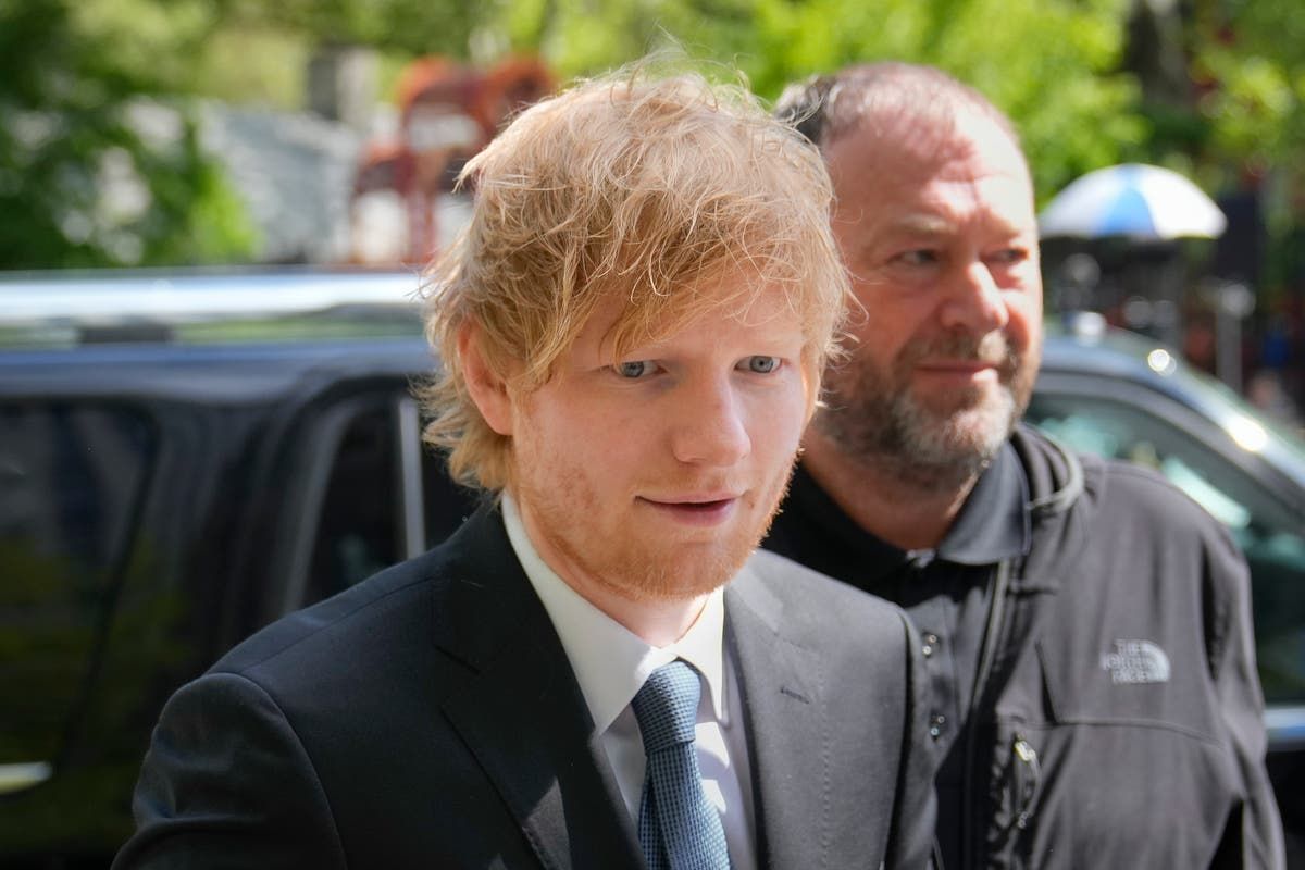 Ed Sheeran: Other artists are cheering on copyright…