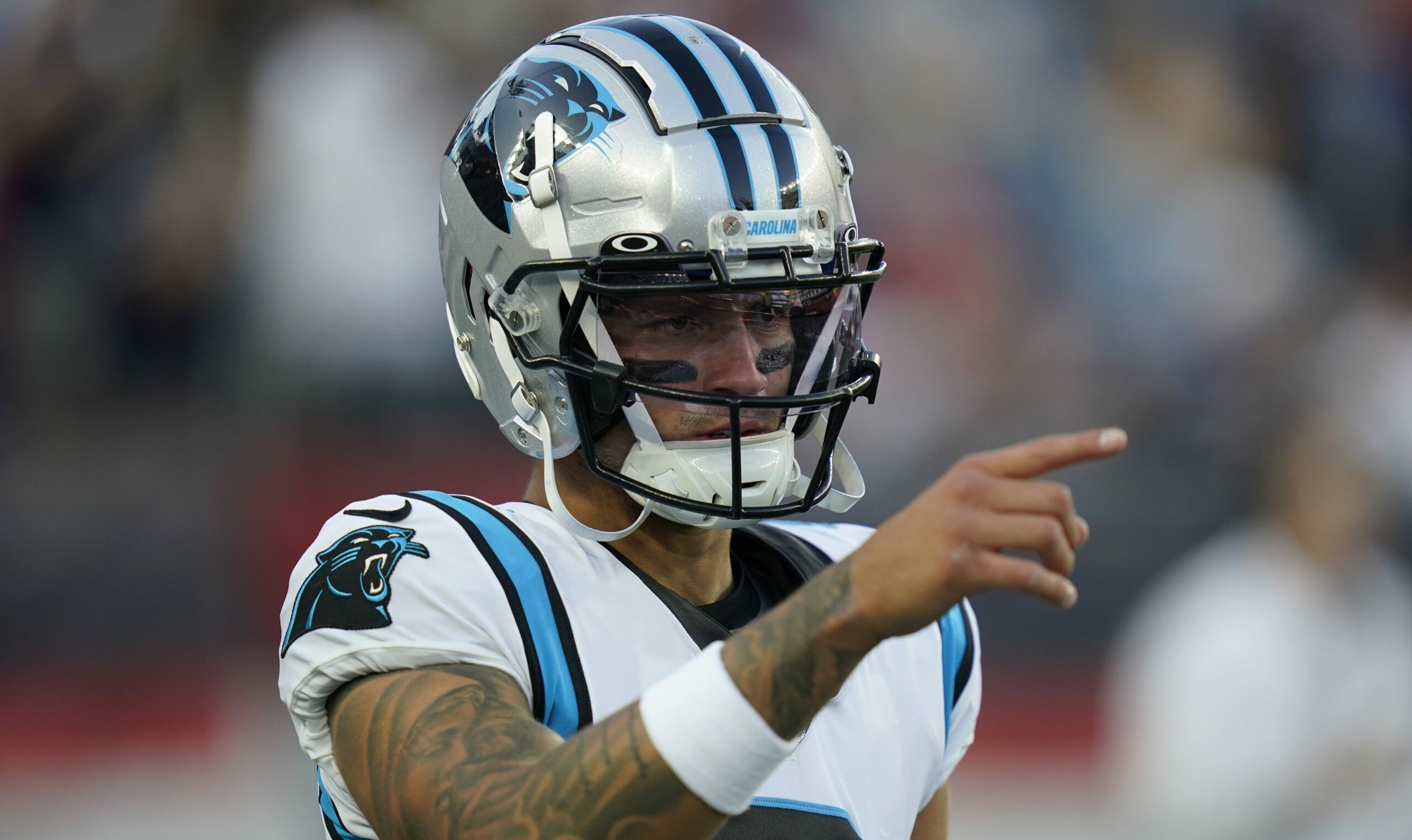 Updated uniform numbers for Panthers’ current roster