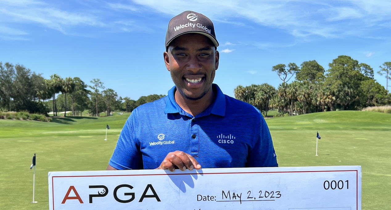 Deaf golfer Kevin Hall erases eight-shot deficit to…