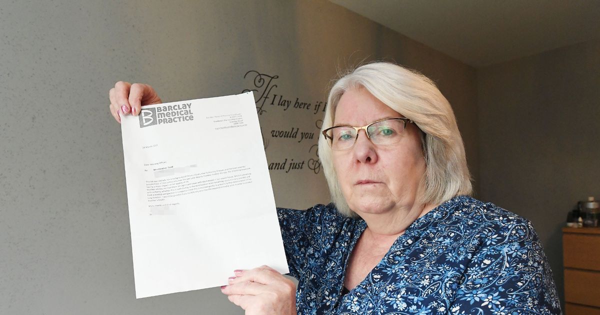 West Lothian gran says she can't sleep in bedroom as…