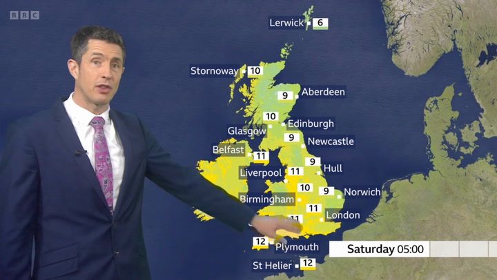 Coronation weather forecast: London set for ‘outbreaks…