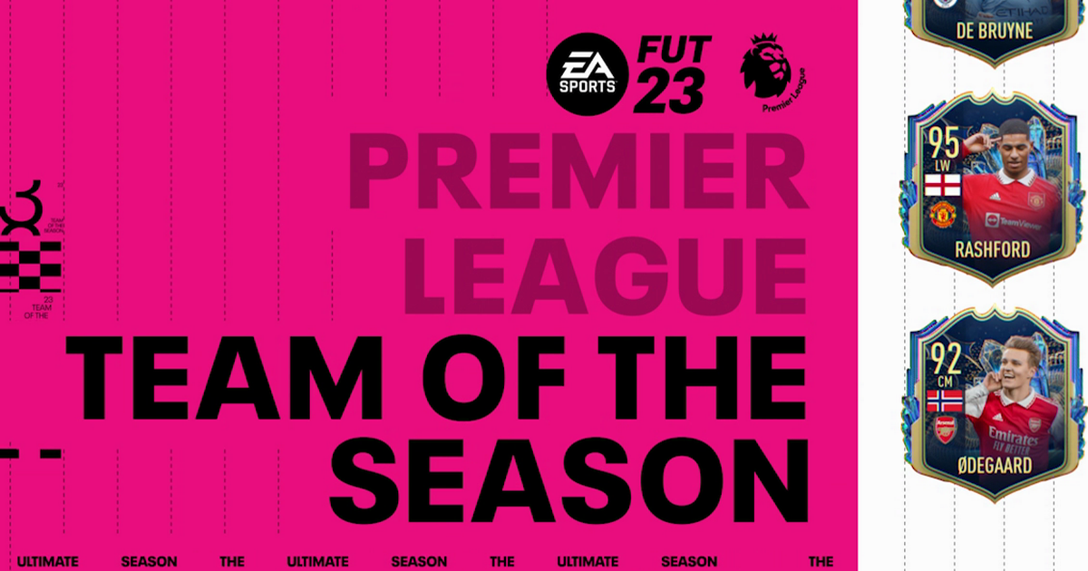 FIFA 23 PL TOTS squad unveiled with Man City and Man…