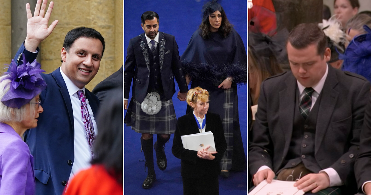 Scottish political leaders attend Coronation of King…