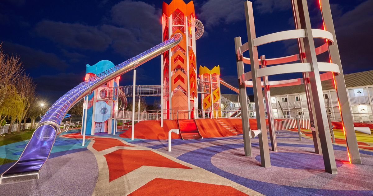 Take a look at Butlin's new £2.5m illuminated Skypark…