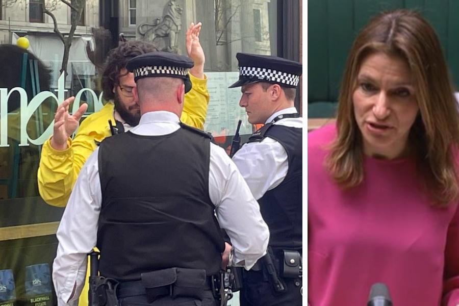 Tory minister claims Met police got 'balance right'…