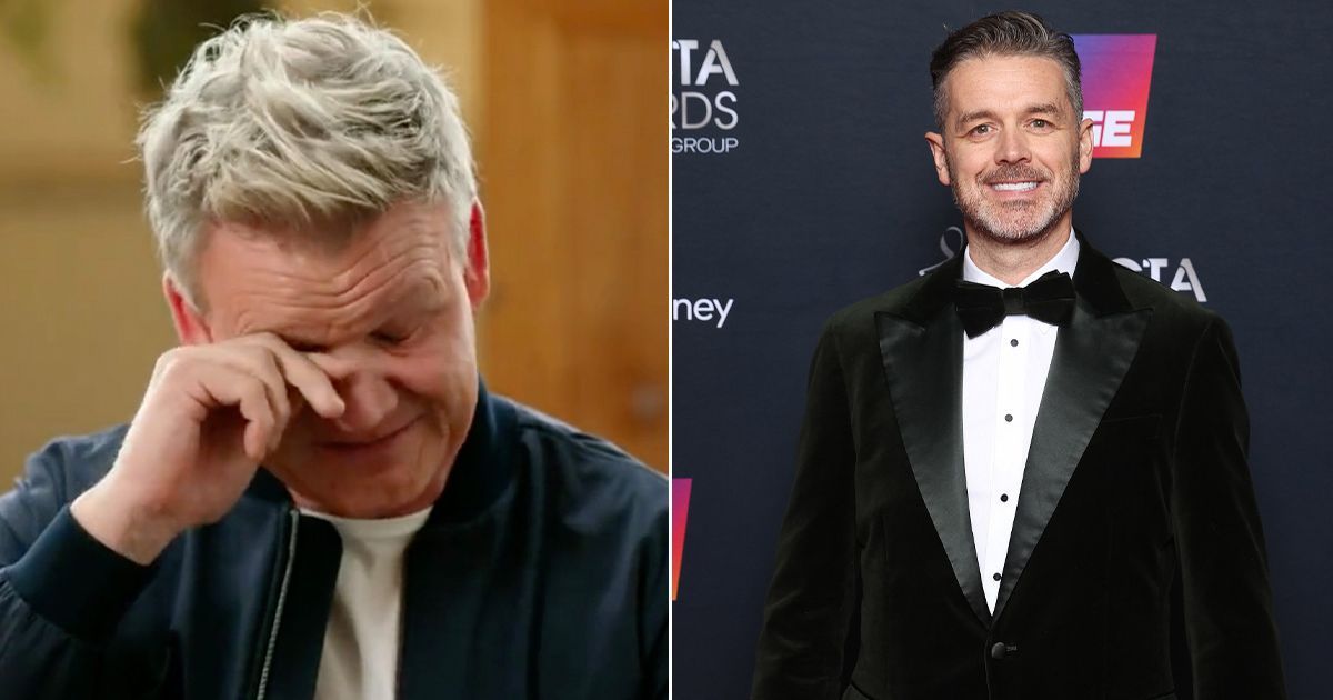 Gordon Ramsay wipes tears away in special tribute to…