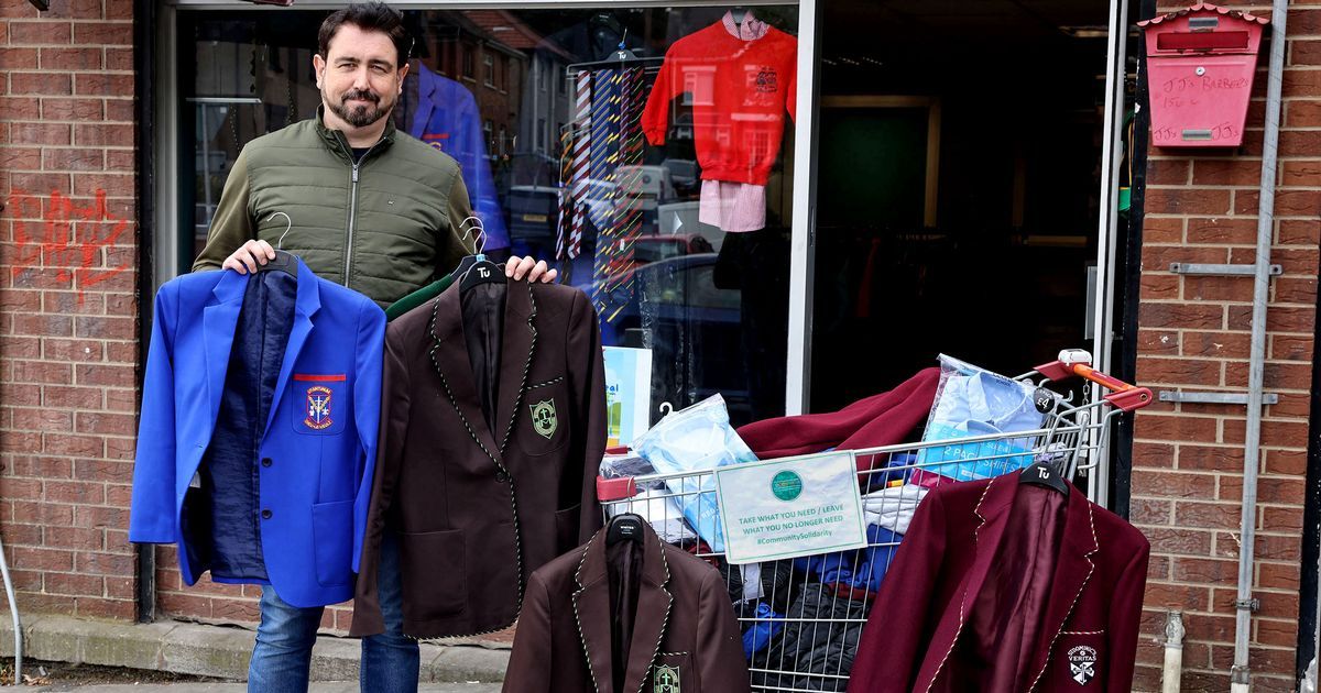 Andersonstown Road school uniform shop opens in…