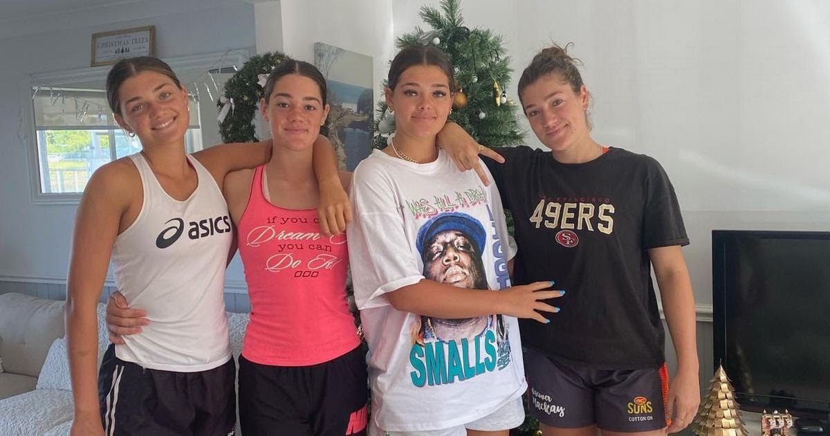 Ex-Welsh rugby player's four daughters being hailed as…