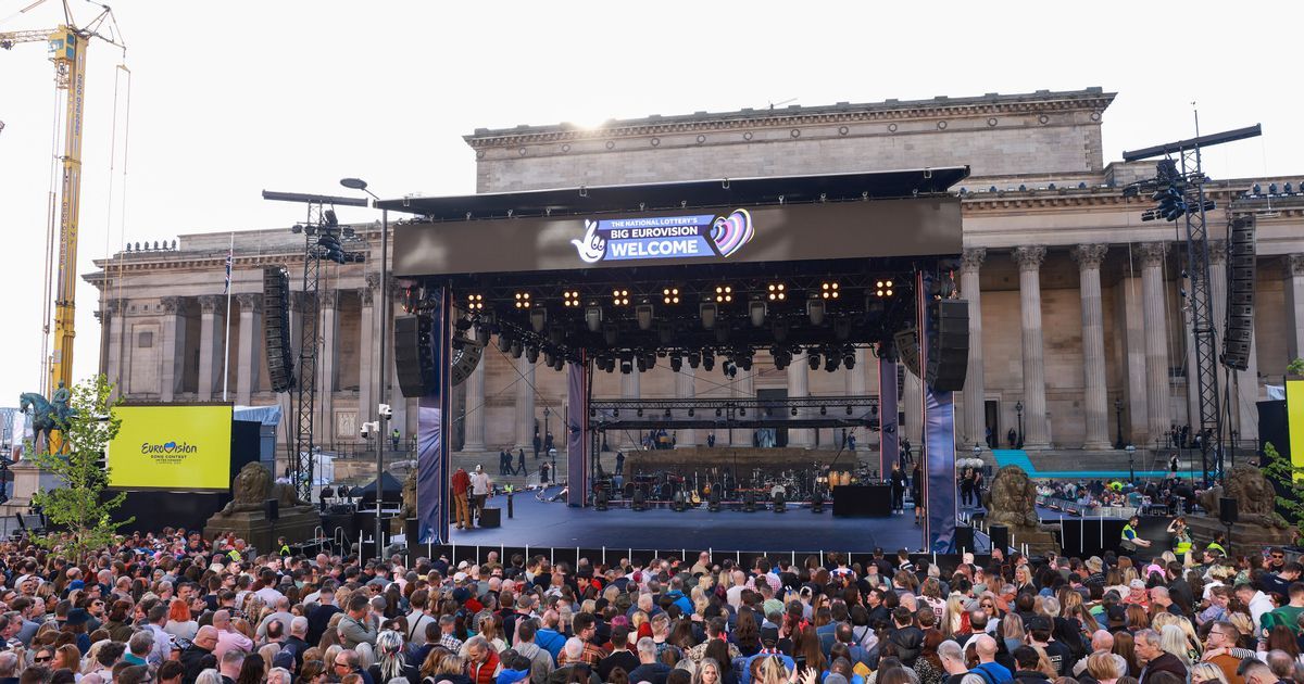 People helped out of Eurovision welcome concert amid…