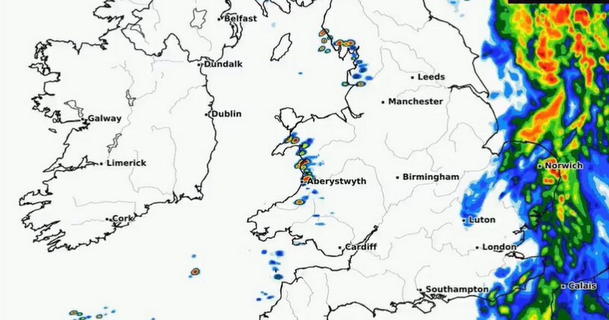 Ireland Weather: Thunderstorms batter East coast as…